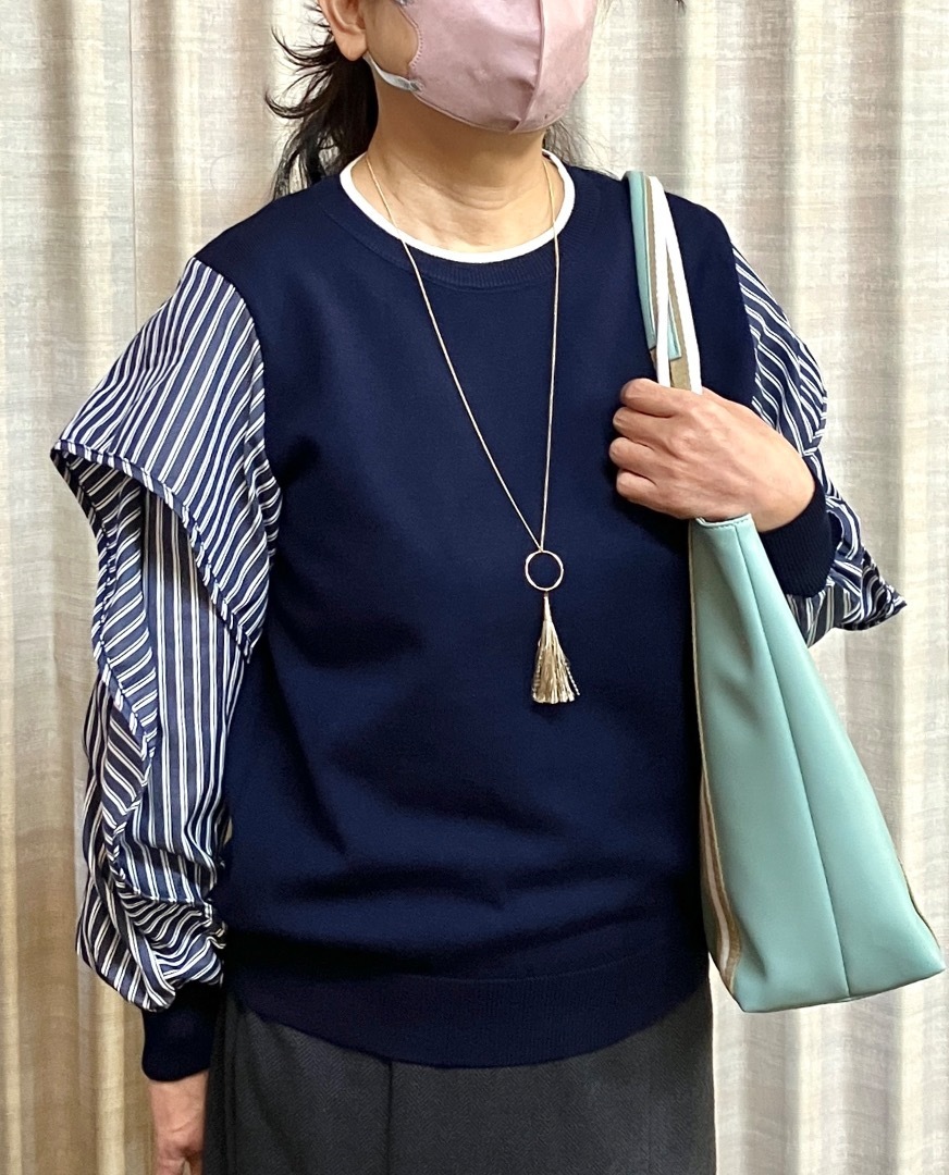 春らしくブラウス、ちょっと早め？: heitaiya new