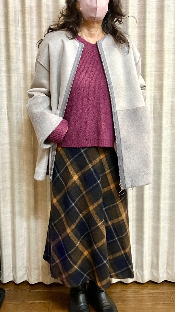 12月らしく？冬スカート&アウター: heitaiya new
